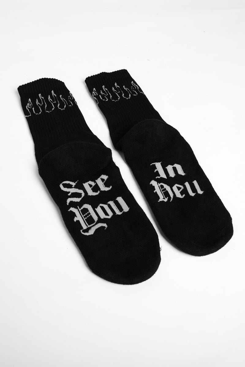 Mary Wyatt London - See You In Hell Socks