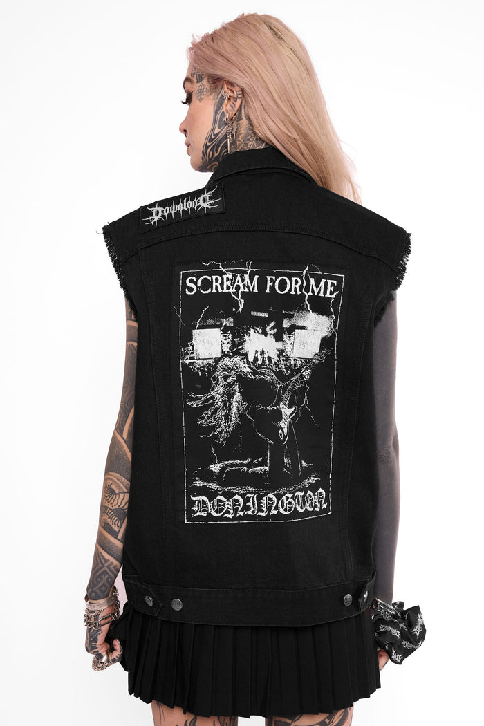 Mary Wyatt DLXXII Patch Lord Denim Battle Jacket