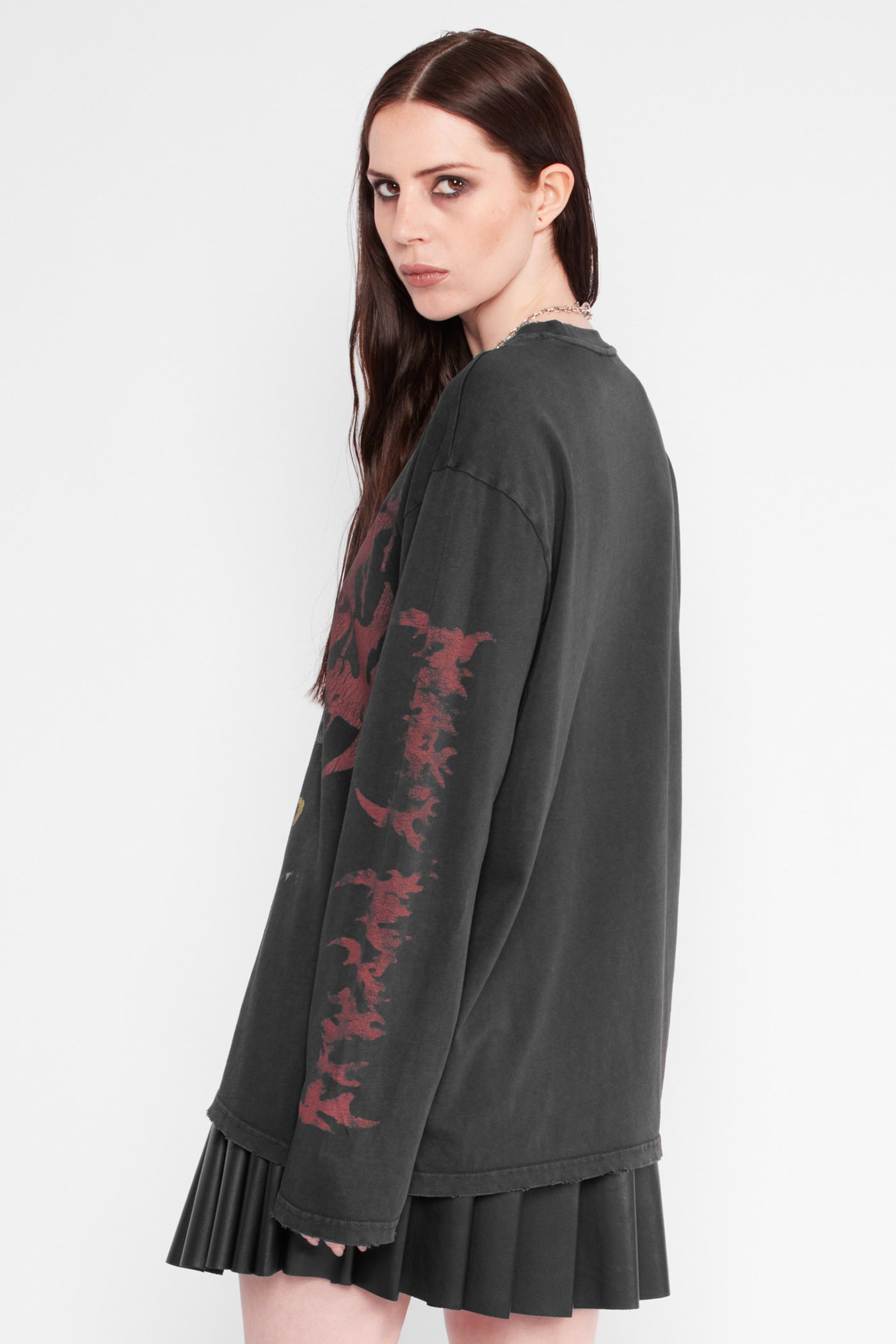 Mary Wyatt London - Revenant Oversized Long Sleeve Tee